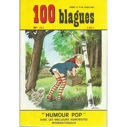 100 blagues n° 207 ( septembre 1979 ) : " humour pop " | Rakuten
