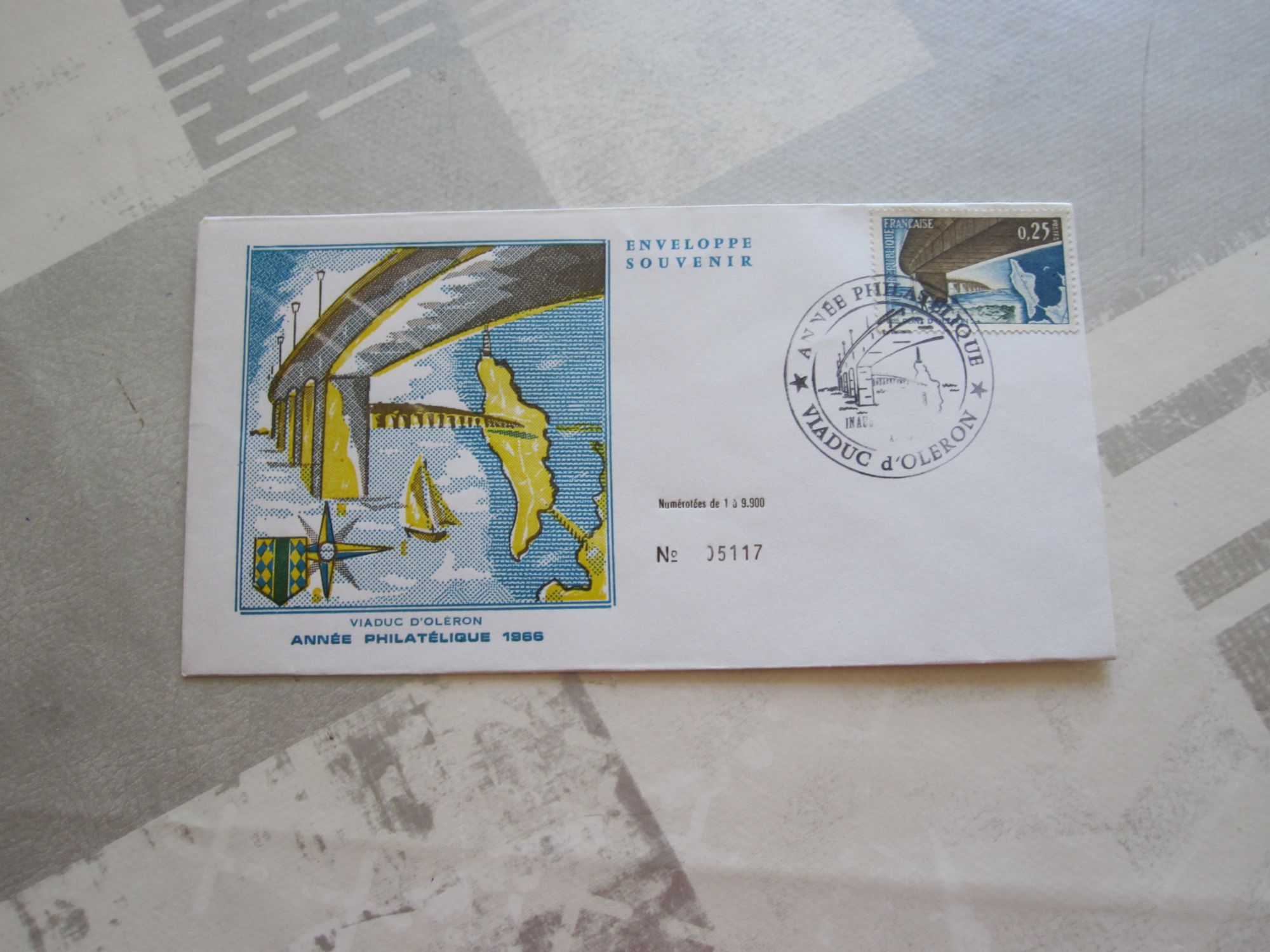 Enveloppe 1Er Jour 1966 d’occasion | Plus que 4 exemplaires à -70%