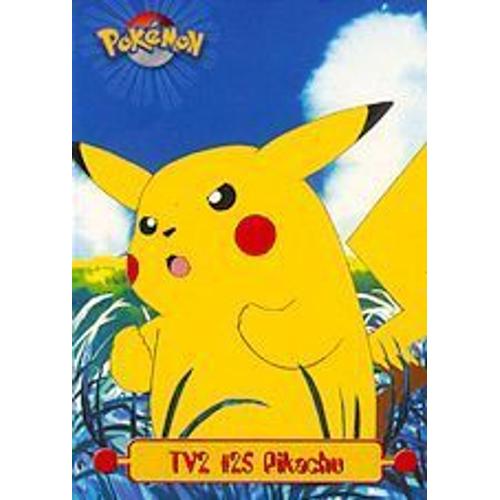 Carte POKEMON TOPPS -TV2 #25 - Pikachu - Série 1 - 1996-1999 | Rakuten