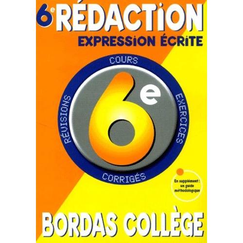 Rédaction Expression Écrite 6ème | Rakuten