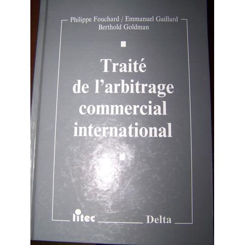 Traité De L'arbitrage Commercial International | Rakuten