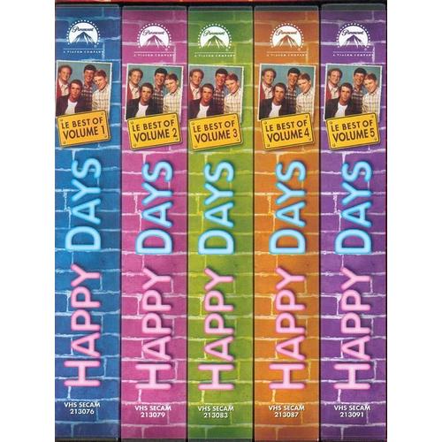 Happy Days : Best Of [5 Vhs] de Ron Howard - VHS - Rakuten