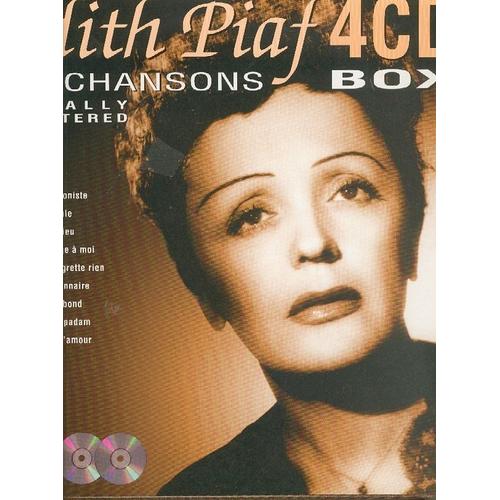 Edith Piaf 4 CD Box 100 chansons | Rakuten