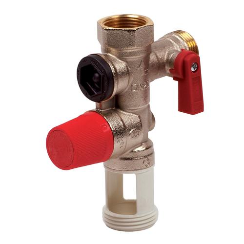 Accessoires Pour Chauffe-Eau - Groupe Sécurité Écartement 48mm -20x27 M/F Type Orkli Soupape ...