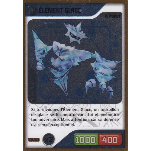 Carte invizimals - nouvelle alliance - élément glace - n°002 - diamant ...
