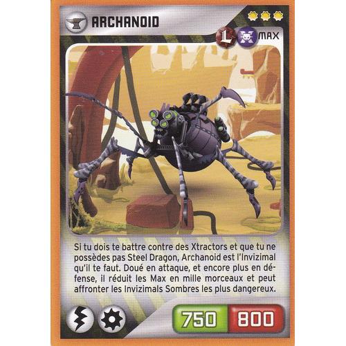 Carte invizimals nouvelle alliance - archanoid - 202 - | Rakuten