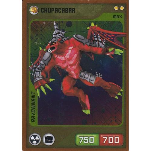 Carte invizimals nouvelle alliance - chupacabra - rayonnant - 092 ...