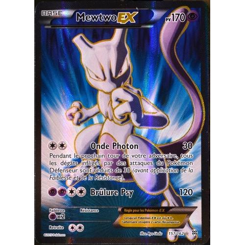 carte Pokémon 157/162 Mewtwo EX 170 PV - ULTRA RARE - FULL ART XY08 ...