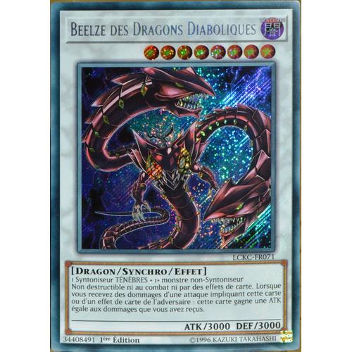Carte Yu-Gi-Oh LCKC-FR071 Beelze des Dragons Diaboliques | Rakuten