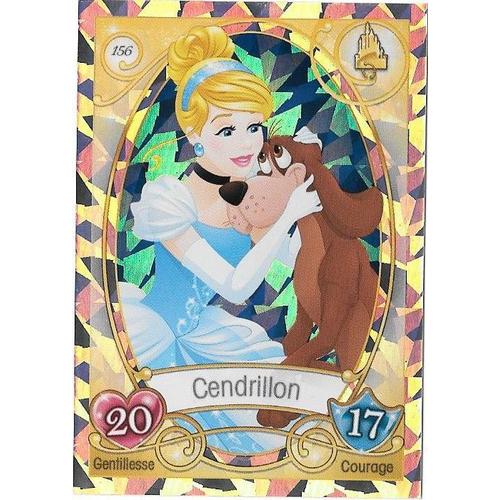 Disney Princess Trading Card Game N°156 CENDRILLON "Brillante" (2017 ...