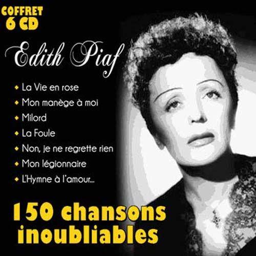 Edith Piaf, 150 chansons inoubliables - CD | Rakuten