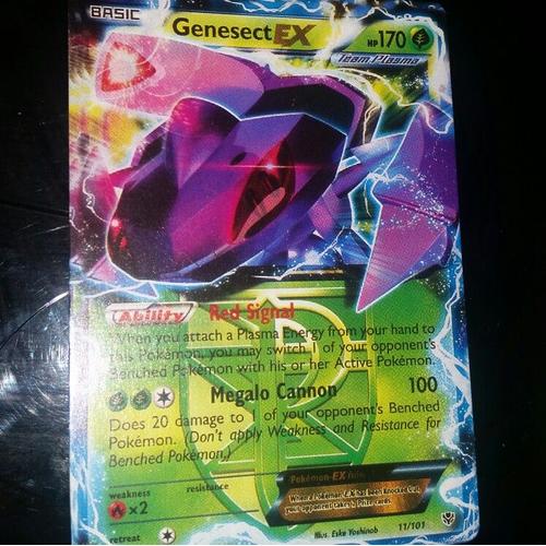 Genesect EX 170pv 11/101 Explosion Plasma Carte Pokemon Ultra Rare | Rakuten