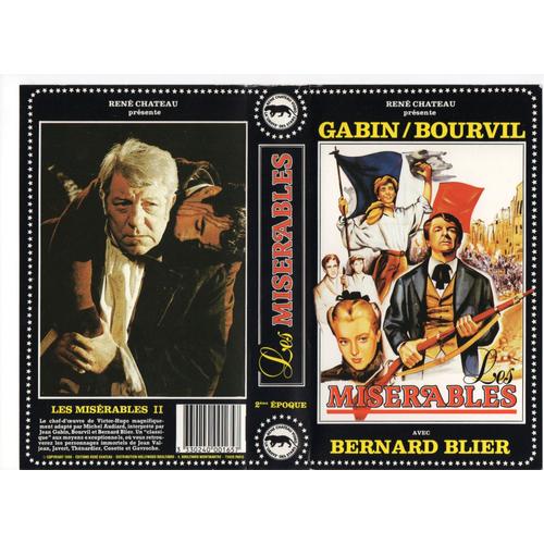 Jaquette VHS de 1988 René Château Vidéo: " Les Misérables -2ème époque ". | Rakuten