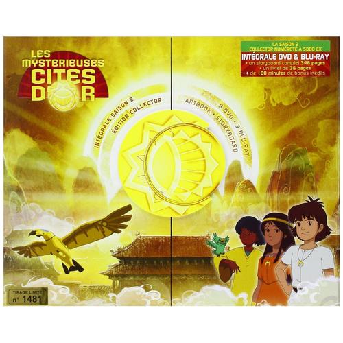Les Mystérieuses Cités d'Or - Intégrale saison 2 - Combo Blu-ray + DVD ...