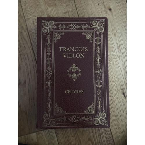 Livre Francois Villon - Oeuvres | Rakuten