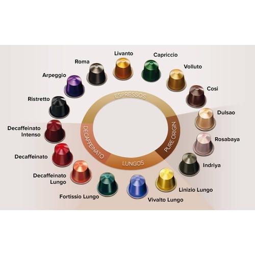 Nespresso Lot de 100 capsules de nespresso | Rakuten