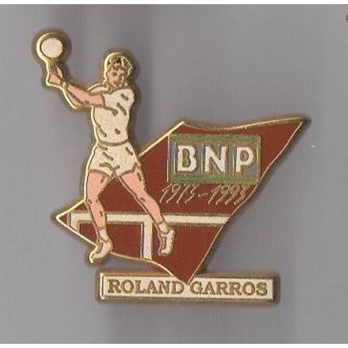 Pin's Roland Garros / BNP (1973 - 1993) signé Arthus Bertrand | Rakuten