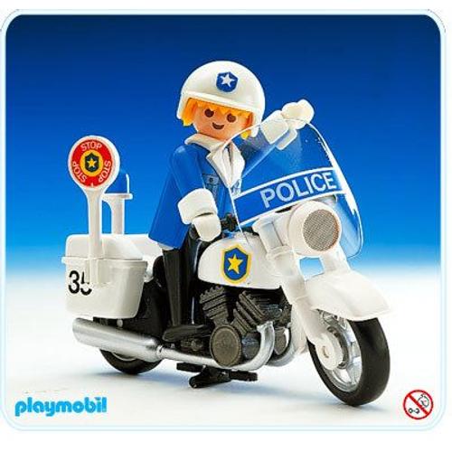 PLAYMOBIL 3564 - Policier / Moto - playmobil | Rakuten