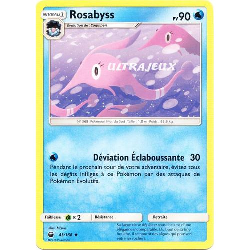 Pokémon - 43-r/168 - Rosabyss - Reverse | Rakuten