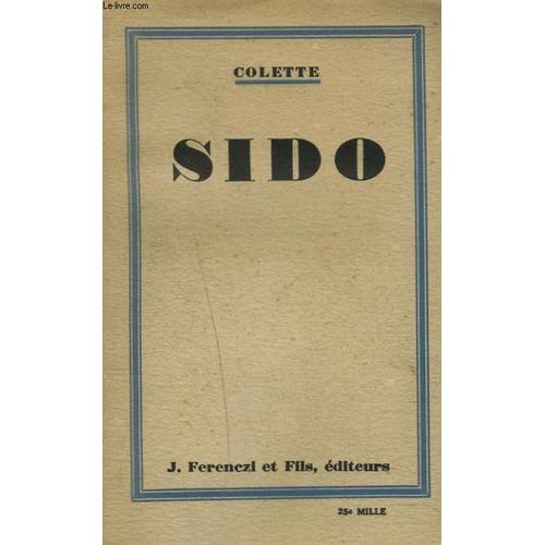 Sido - Livre ancien | Rakuten