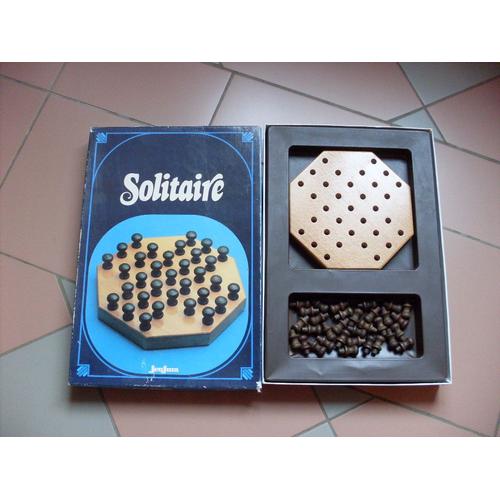 SOLITAIRE EN BOIS PLATEAU HEXAGONAL - 16 cm | Rakuten