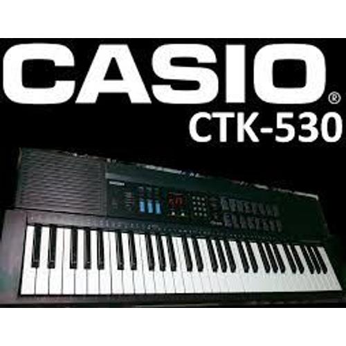 Synthetiseur casio ctk-530 - piano-et-clavier | Rakuten